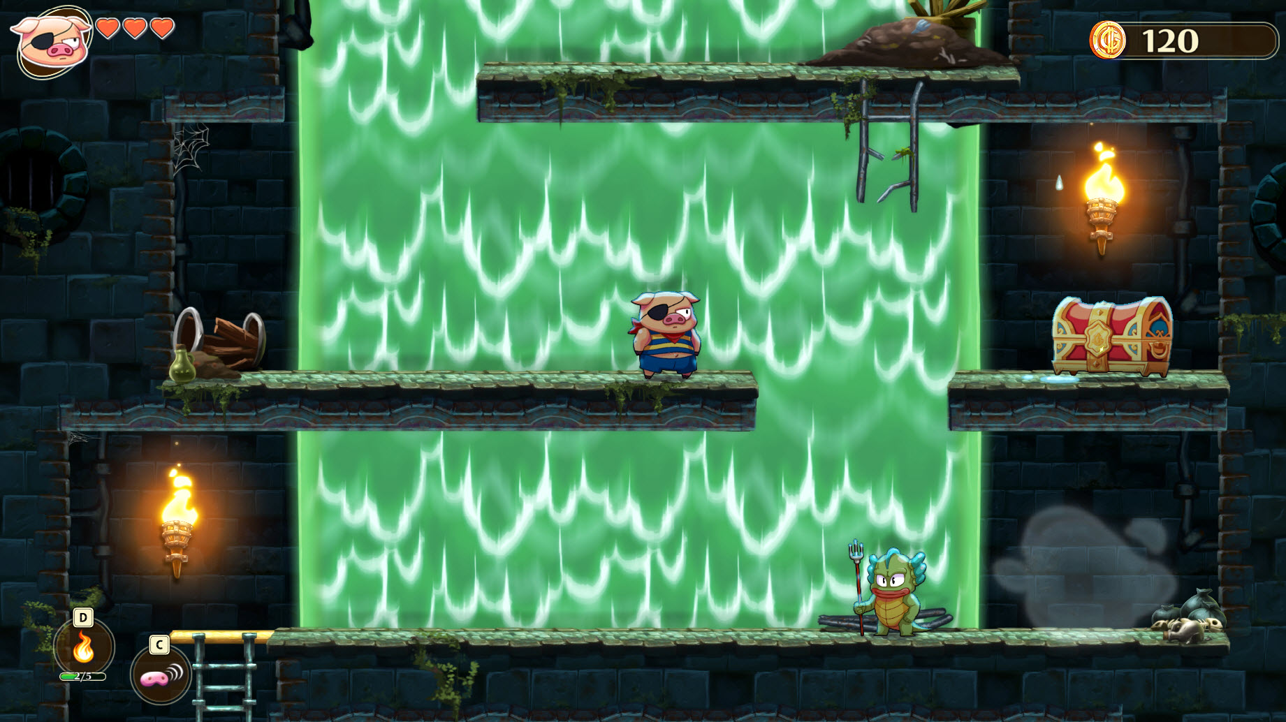 Monster Boy And The Cursed Kingdom เกมส์แนวการ์ตูนเด็กๆ แต่เล่นแล้วมี ...