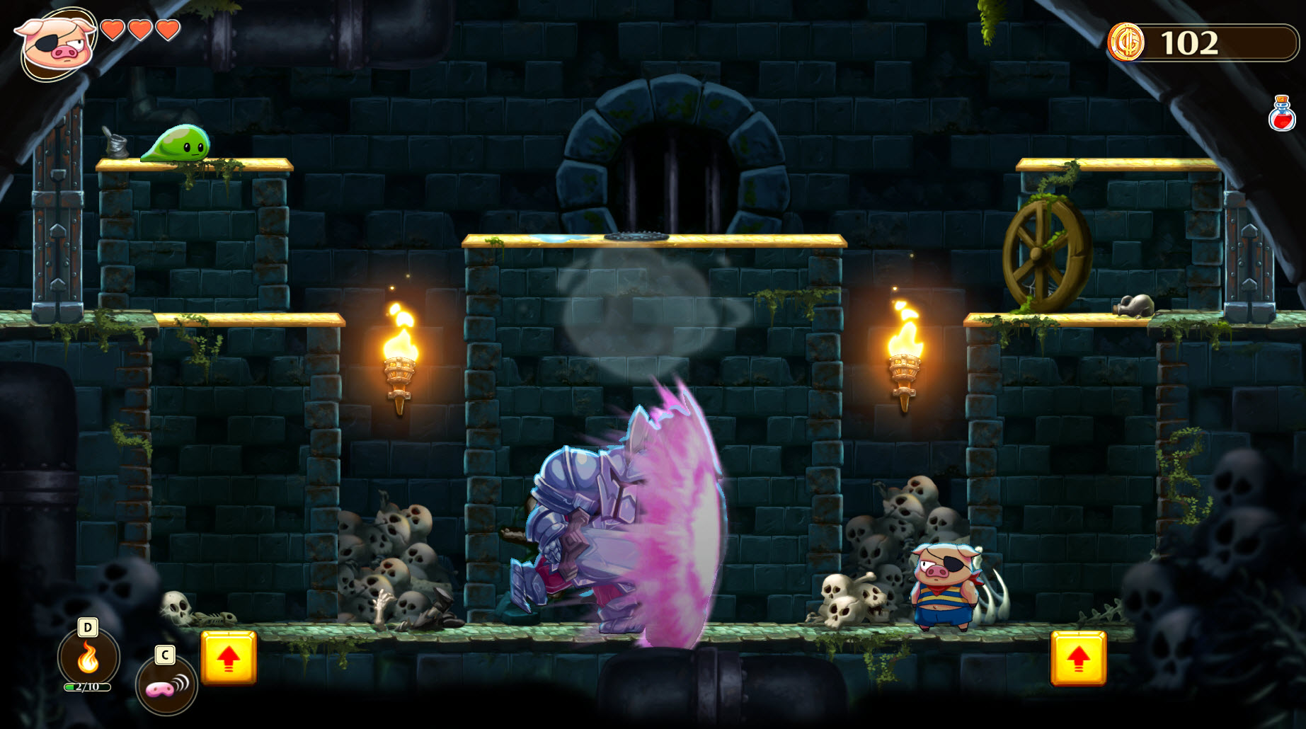 Monster Boy And The Cursed Kingdom เกมส์แนวการ์ตูนเด็กๆ แต่เล่นแล้วมี ...